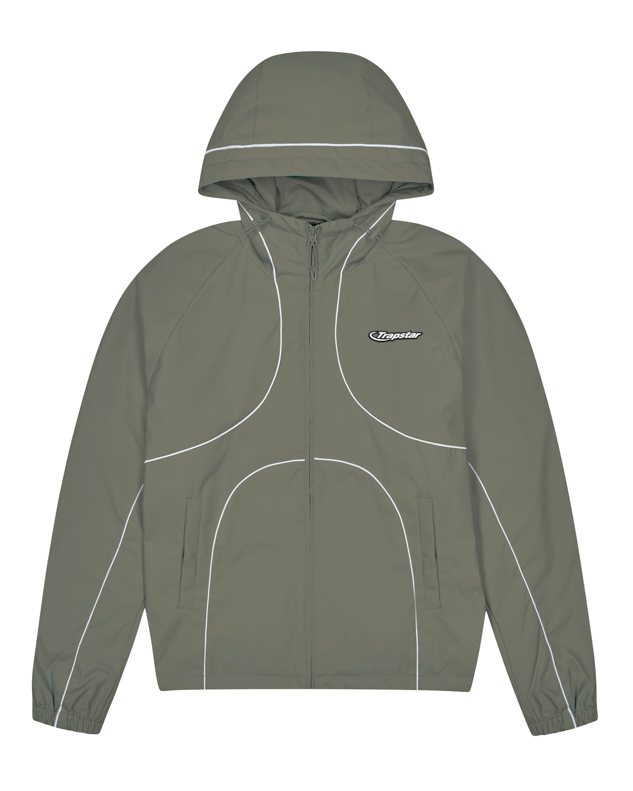 Trapstar Hyperdrive Piped Windbreaker - Black – Trapstar London