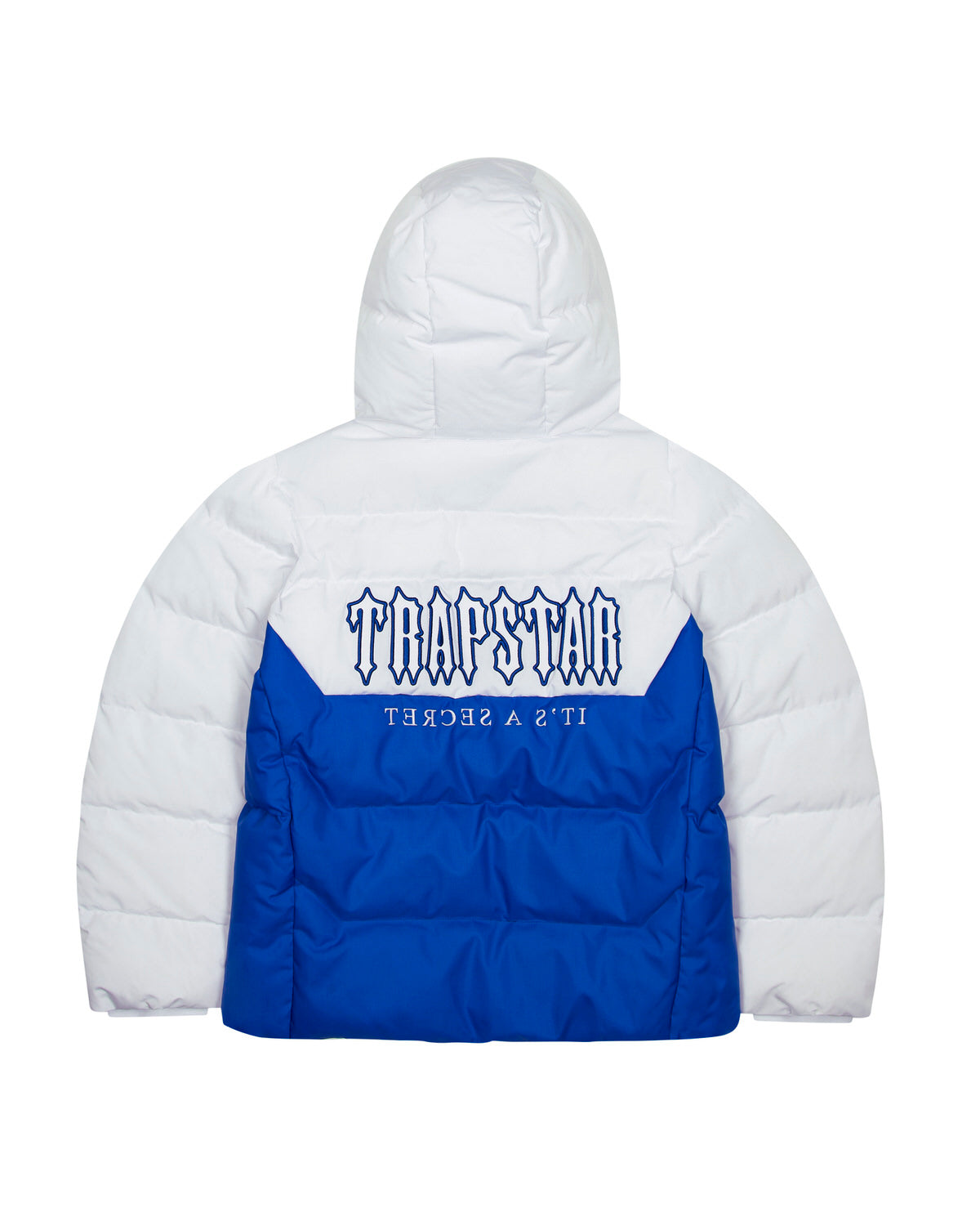 Decoded Puffer 25 - White/Blue – Trapstar London