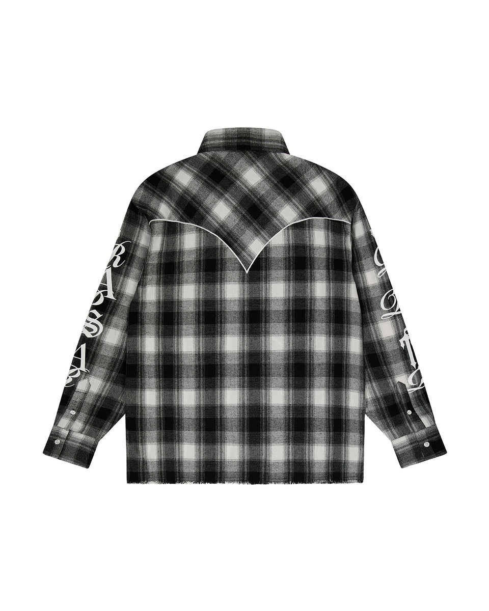 Trapstar Hyperdrive Flannel Shirt - Brown/Red – Trapstar London
