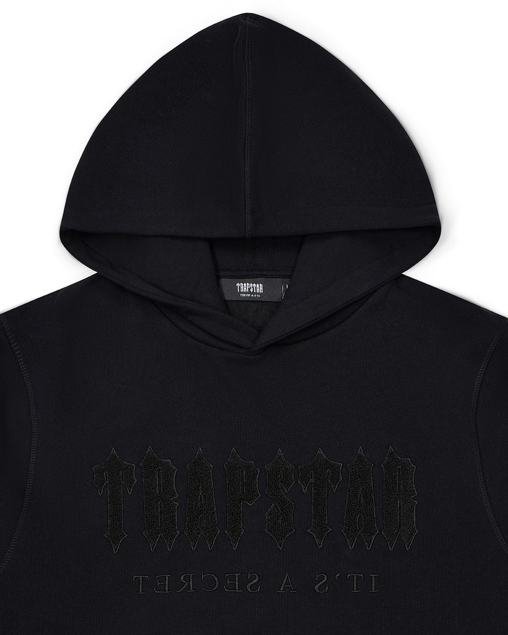 Decoded Chenille Hoodie - Blackout – Trapstar London