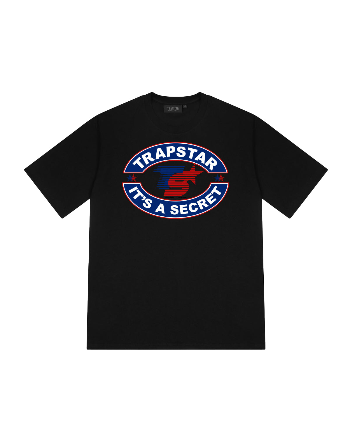It's A Secret Print Tee - Black – Trapstar London